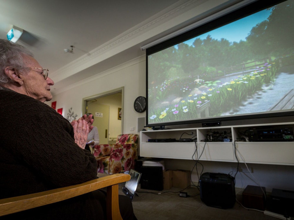 Interactive dementia game puts smiles on faces | Aged Care Guide